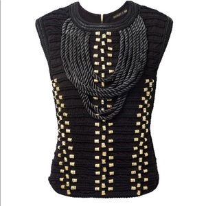 Balmain | Tops | Balmain X Hm Rope Top | Poshmark
